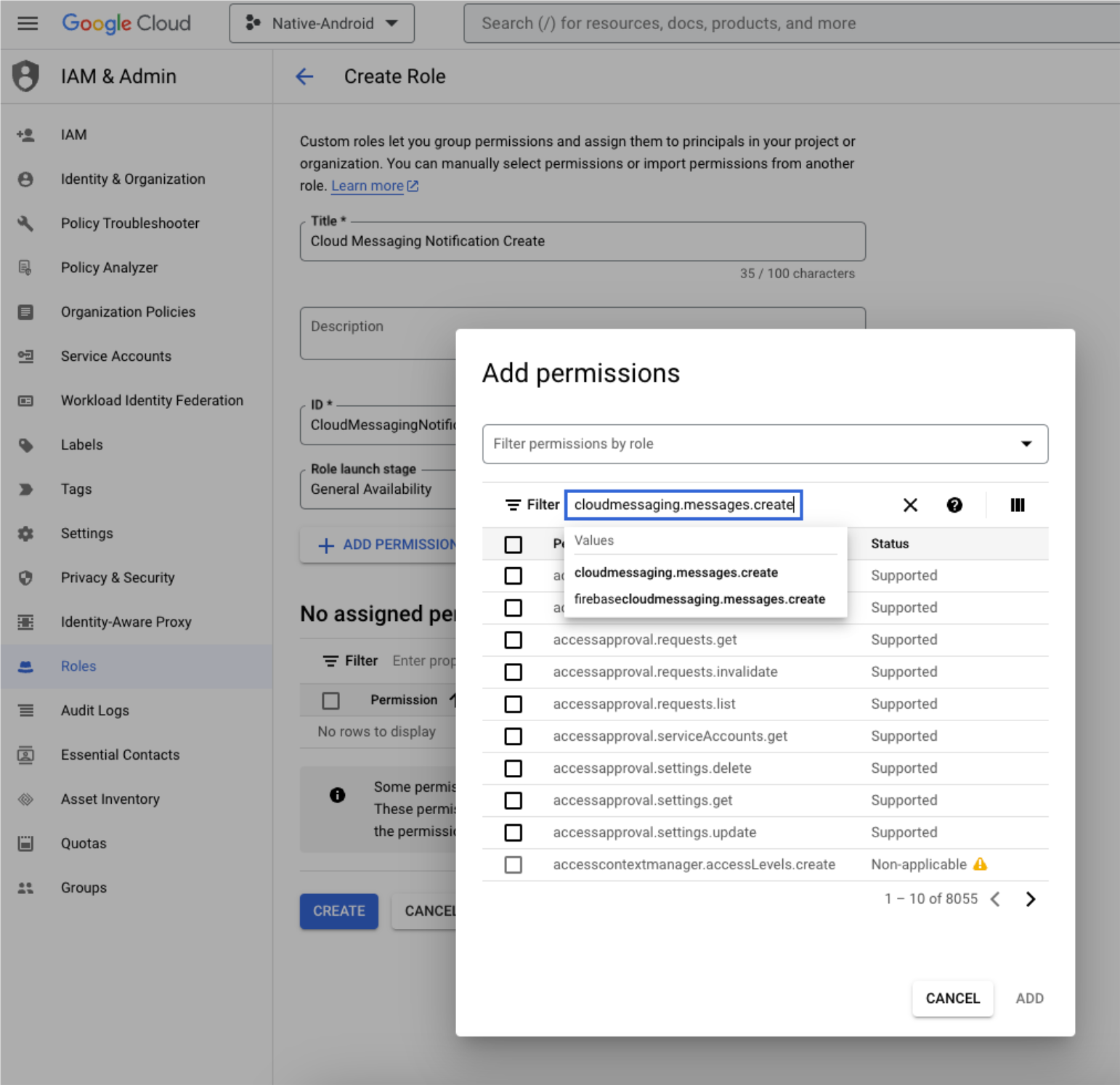 Native Push Notification - Conductor